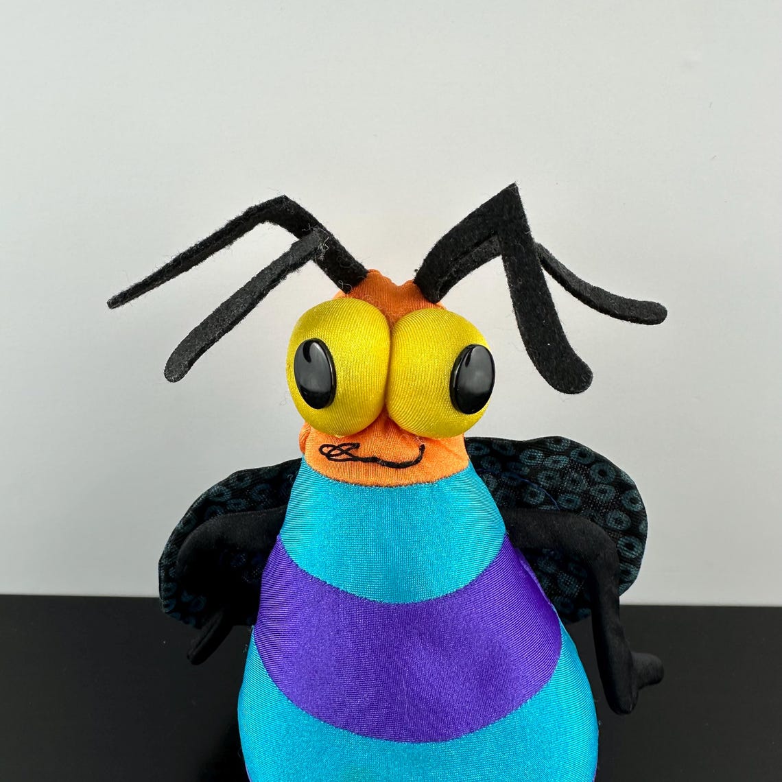Mary Meyer Bugs Nancy Carlson Bug Stripes Bee Plush Vintage 1998 Bean ...