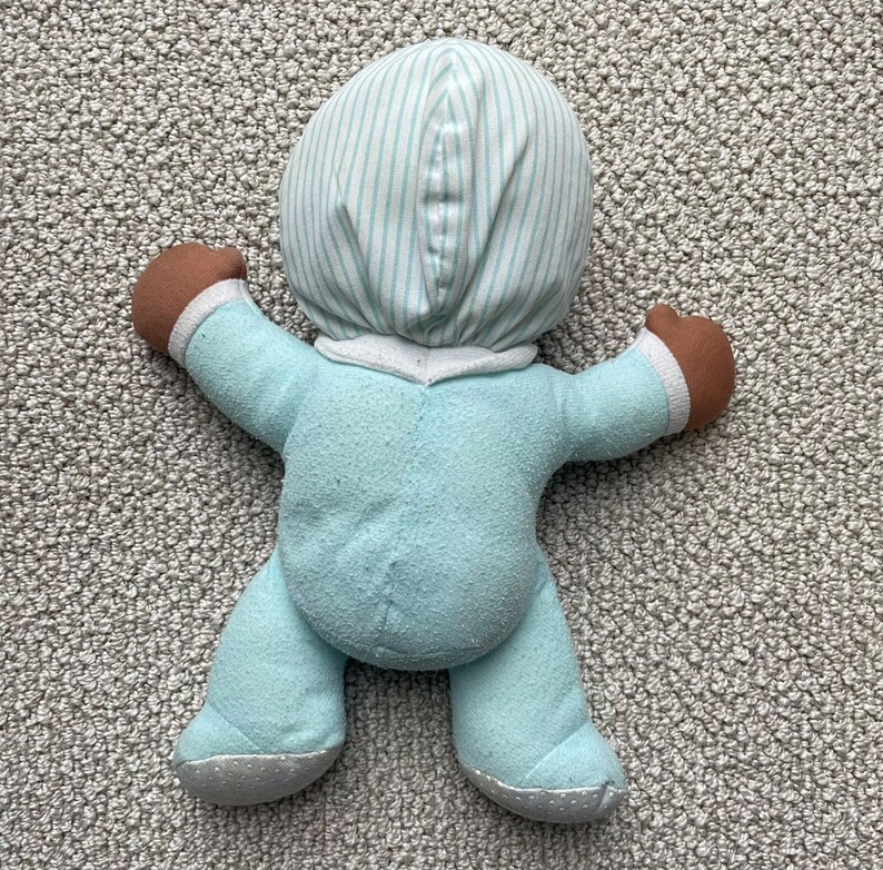 1990 Playskool My Very Soft Baby Doll Black African American Boy ...