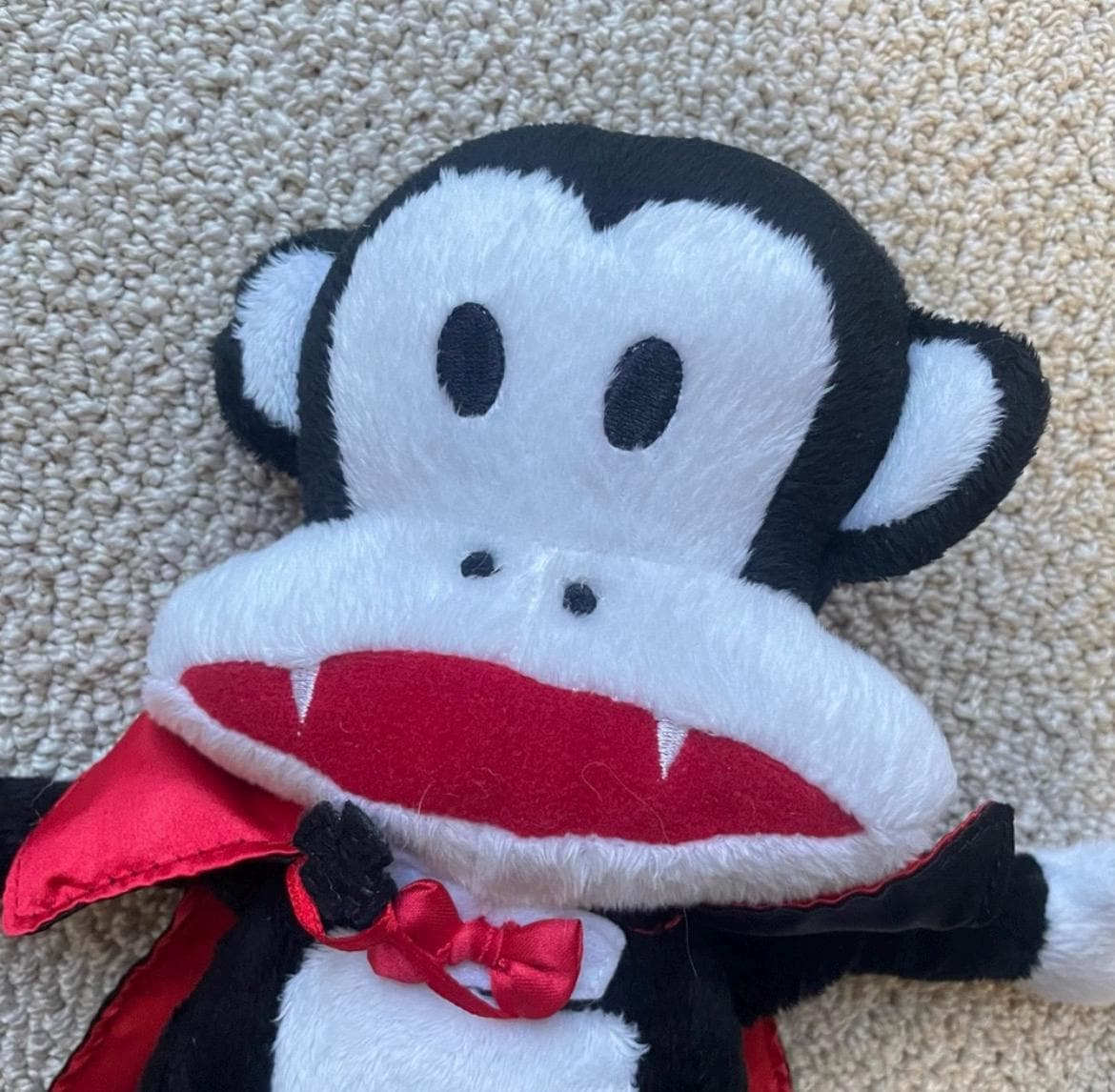 Vintage Y2K Paul Frank Fiesta Plush Monkey Doll Julius Vampire 12 ...