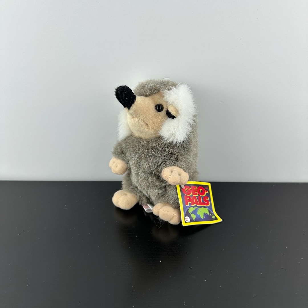 Geo-pals Rare 1999 Vintage Hadly Hedgehog 6” Geo Pals European ...