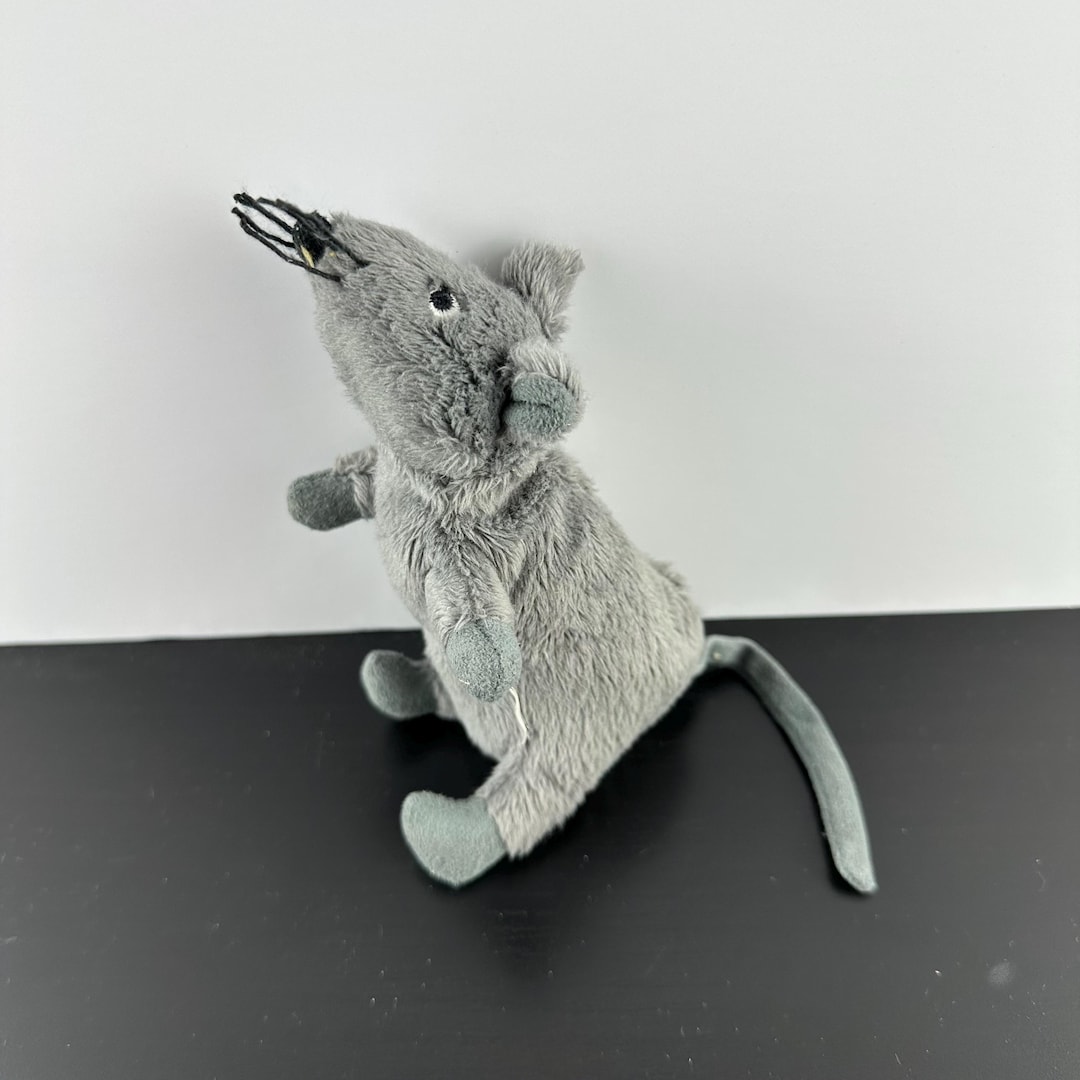 Ikea Gosig Grey Mouse Rat Plush Stuffed Animal Soft Toy Mice Small 5 ...