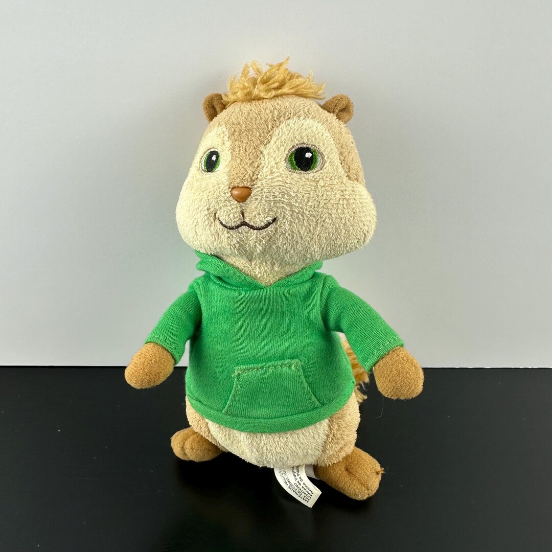 Vintage TY Beanie Babies Alvin and the Chipmunks Theodore Beanie Baby ...