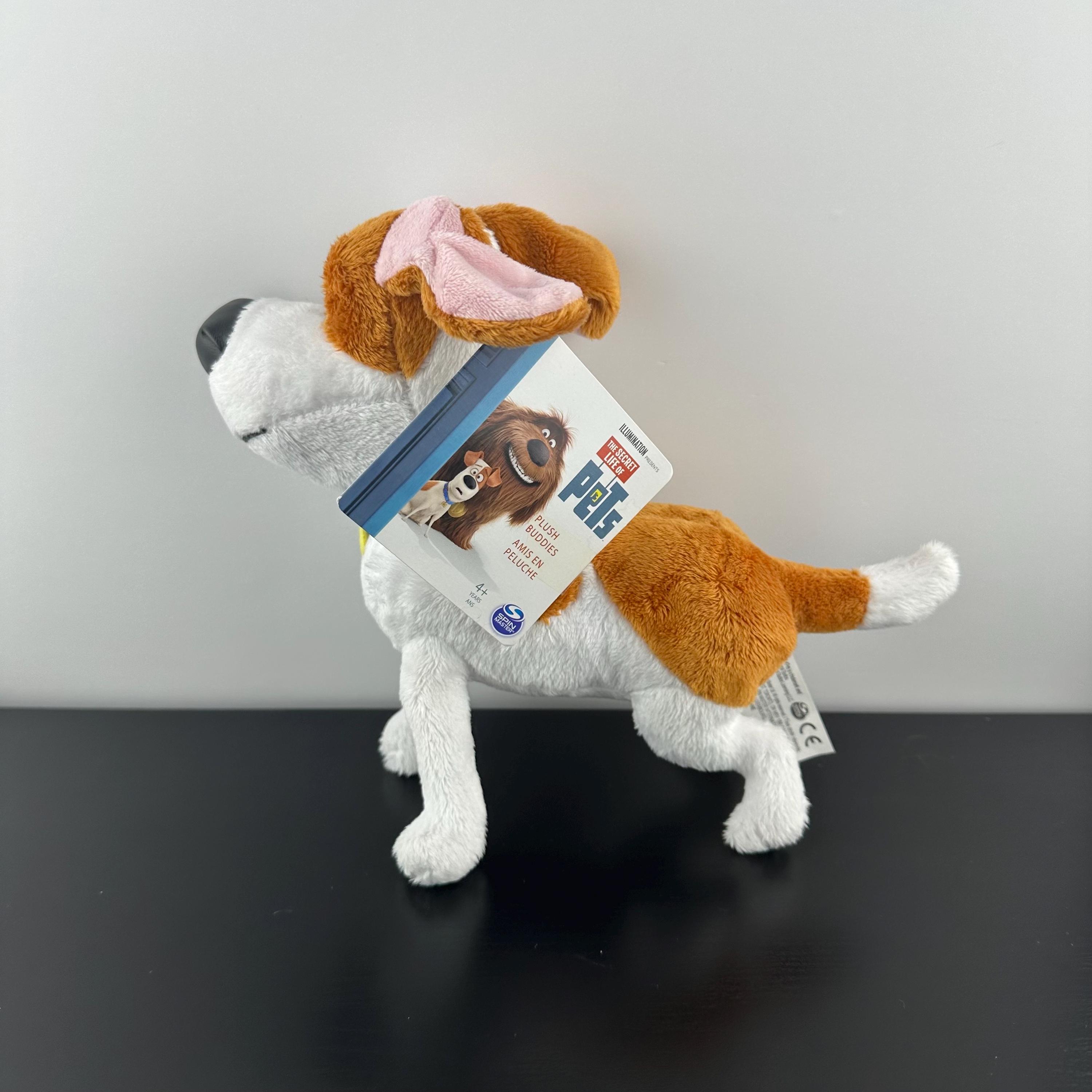 Secret Life of Pets Max the Dog Spin Master Plush Stuffed Animal Toy 10 ...