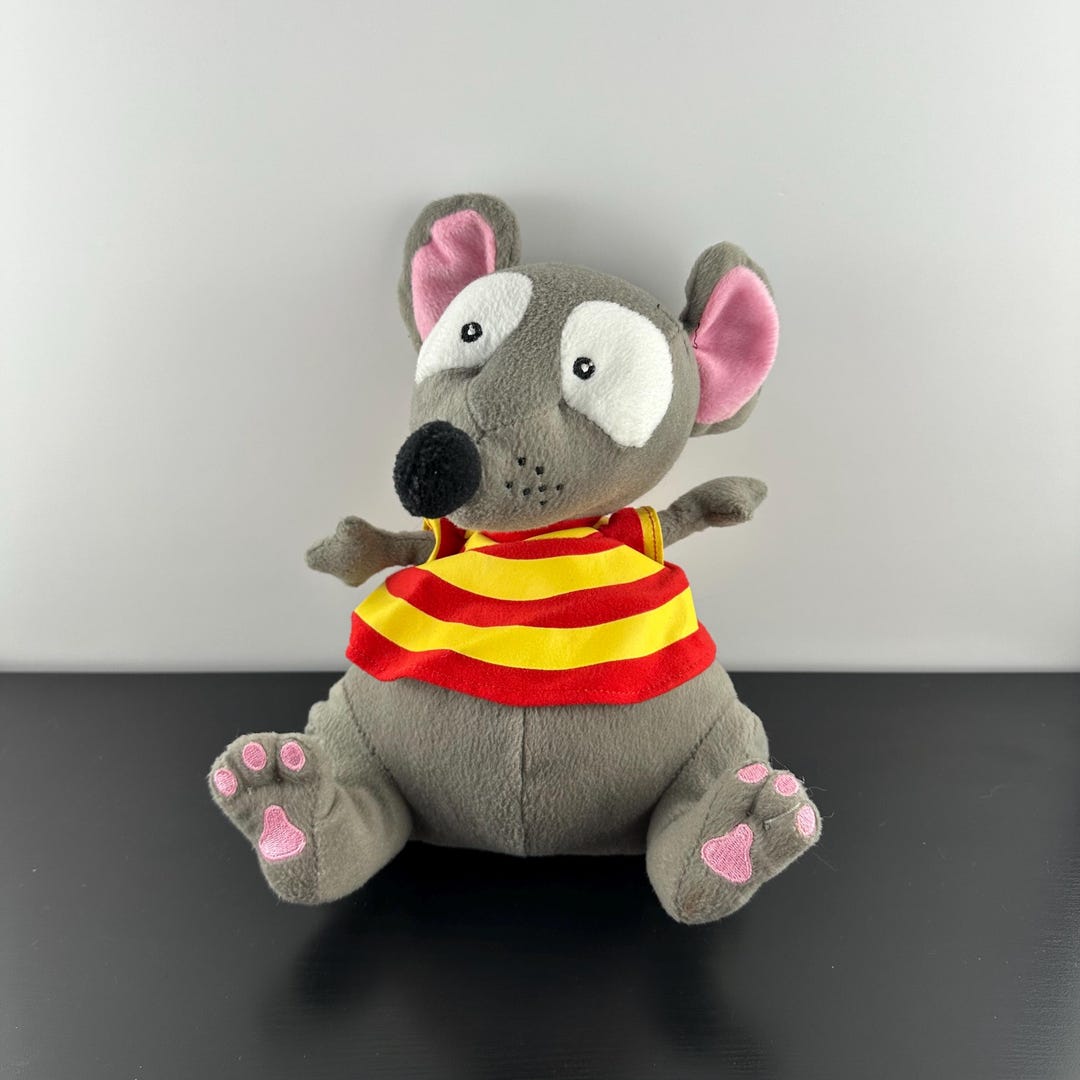 Toopy From Toopy and Binoo Plush Stuffed Animal Mouse Rare Vintage ...