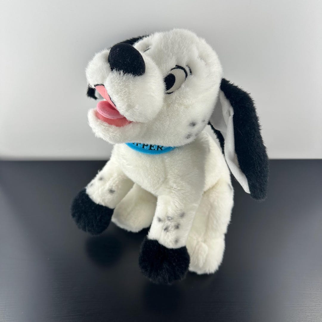 101 Dalmations Little Dipper Disney Blue Collar Plush Stuffed Animal ...