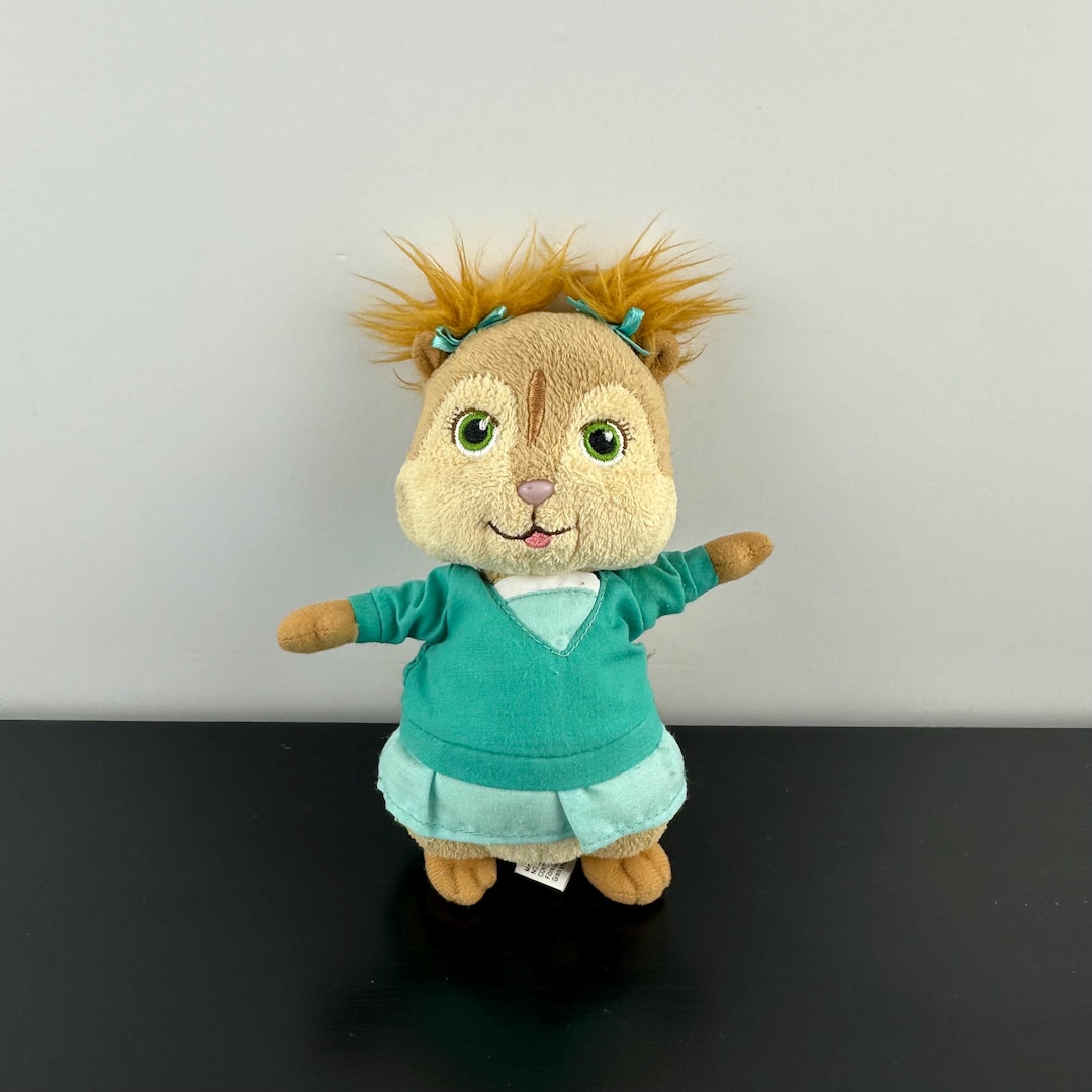Vintage TY Beanie Babies Alvin and the Chipmunks Eleanor Chipettes ...
