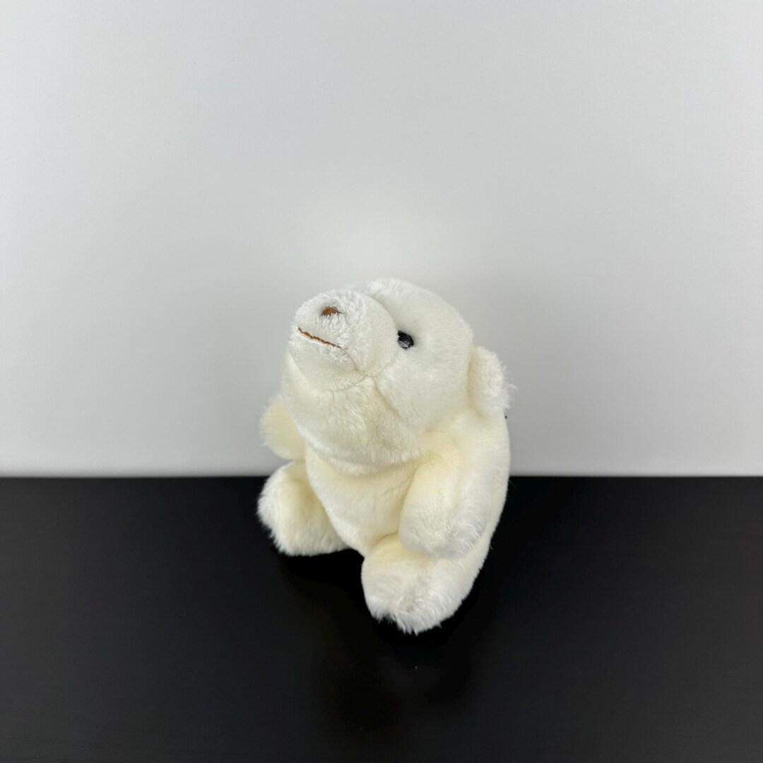 Vintage GUND White Snuff 2151 Snuffles Teddy Bear Plush Stuffed Animal ...