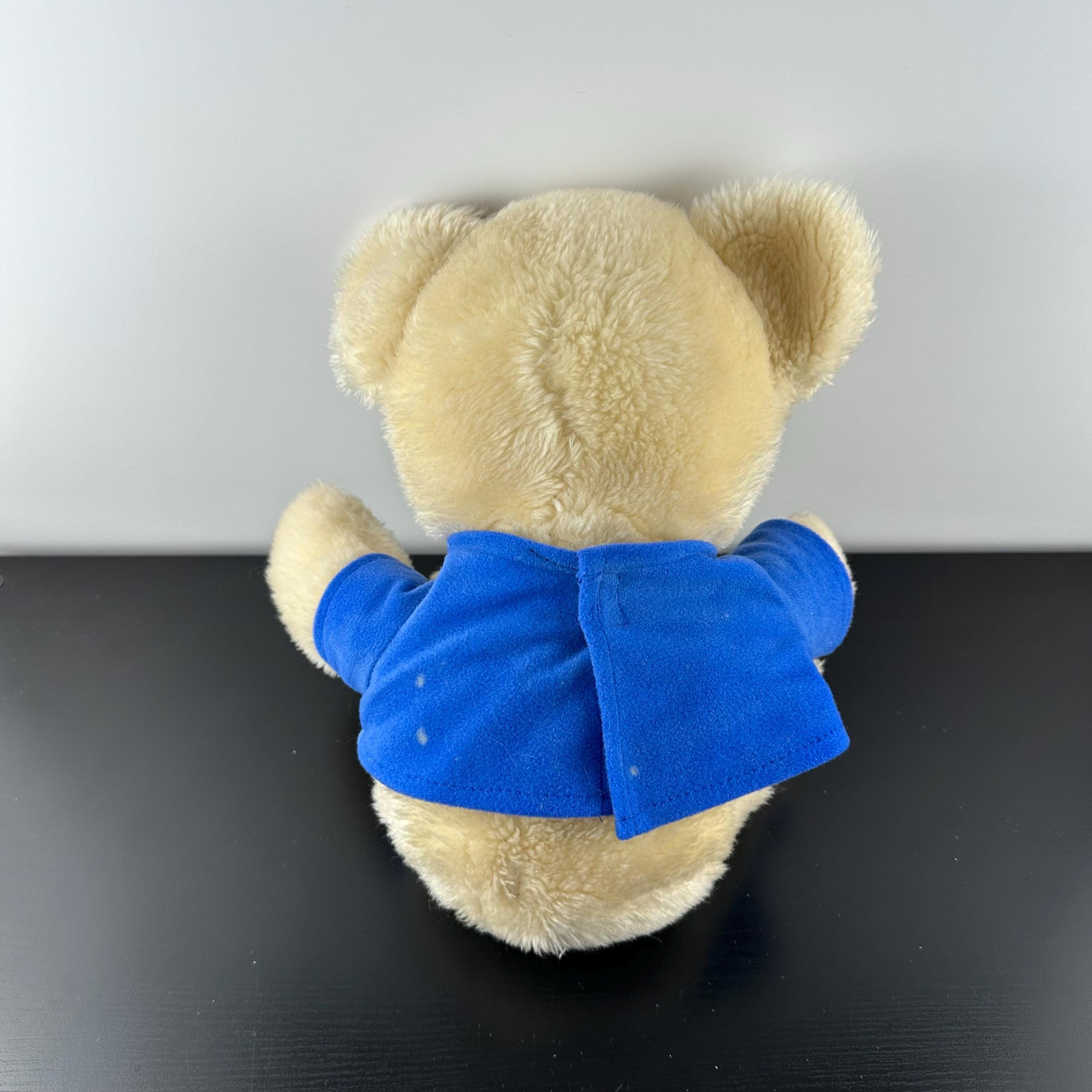 Vintage 1985 SNUGGLE Bear Fabric Softener 14" Stuffed Animal Teddy ...