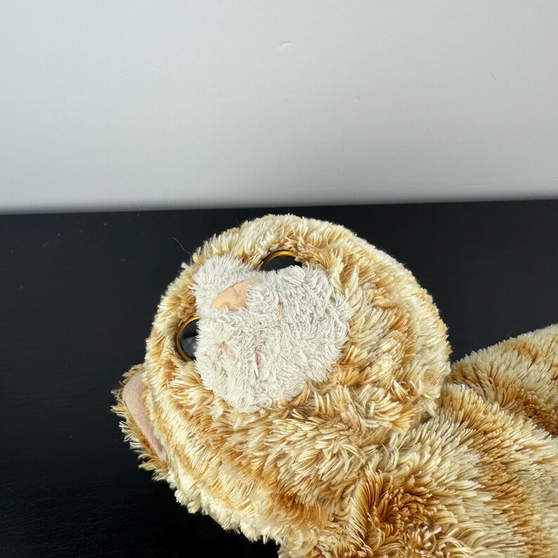 TY Classic Cobbler Cat Plush Orange Striped Tabby Stuffed Animal Plush ...