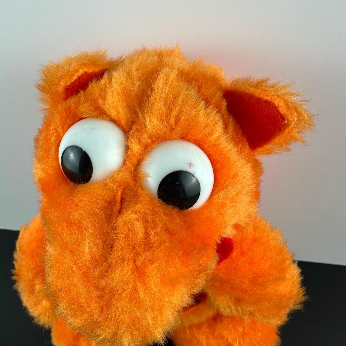 Hostess Munchies Vintage Neon Orange Plush Doll Stuffed Animal Red ...