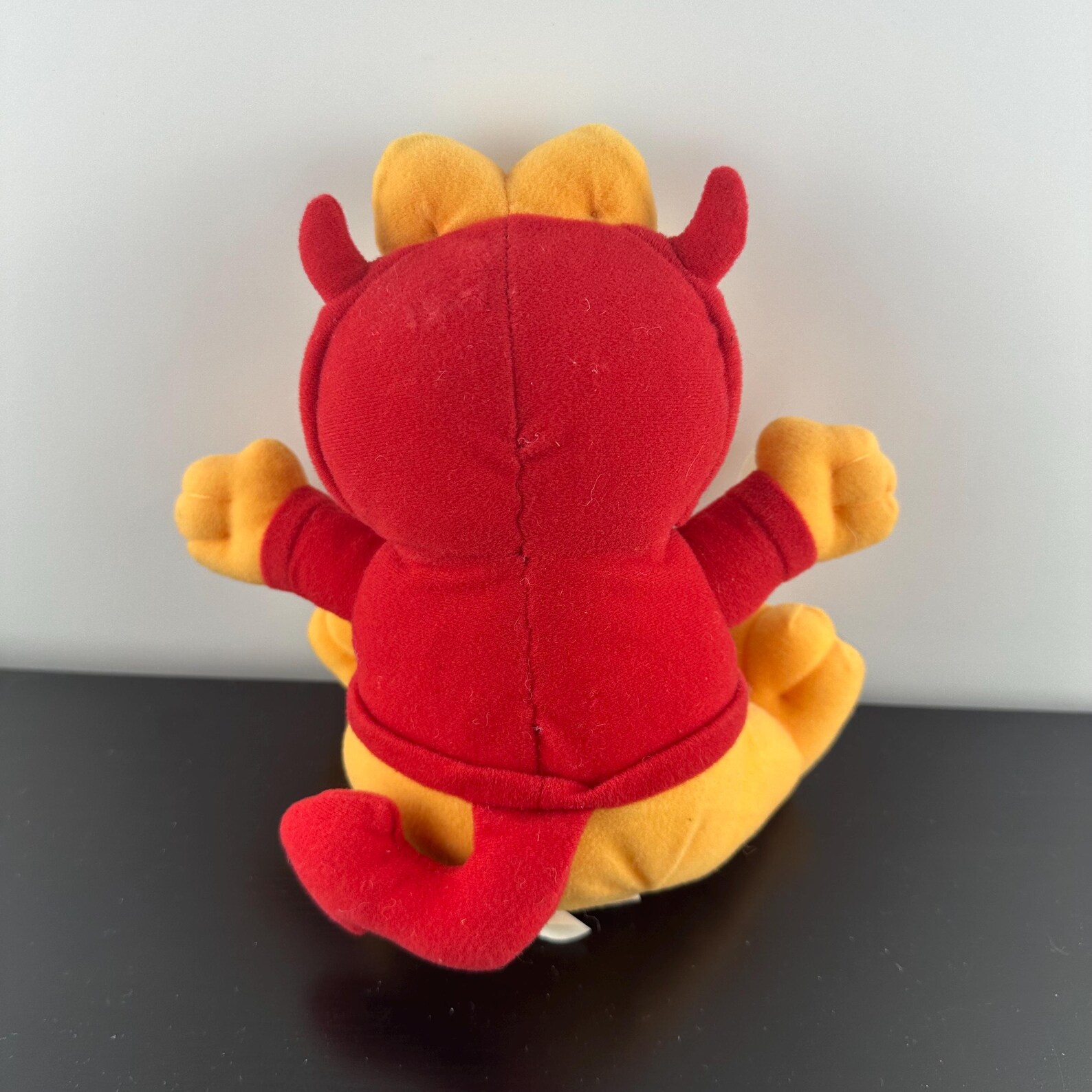 Vintage Garfield Halloween Plush Devil Costume Car Window Suction 7.5 ...