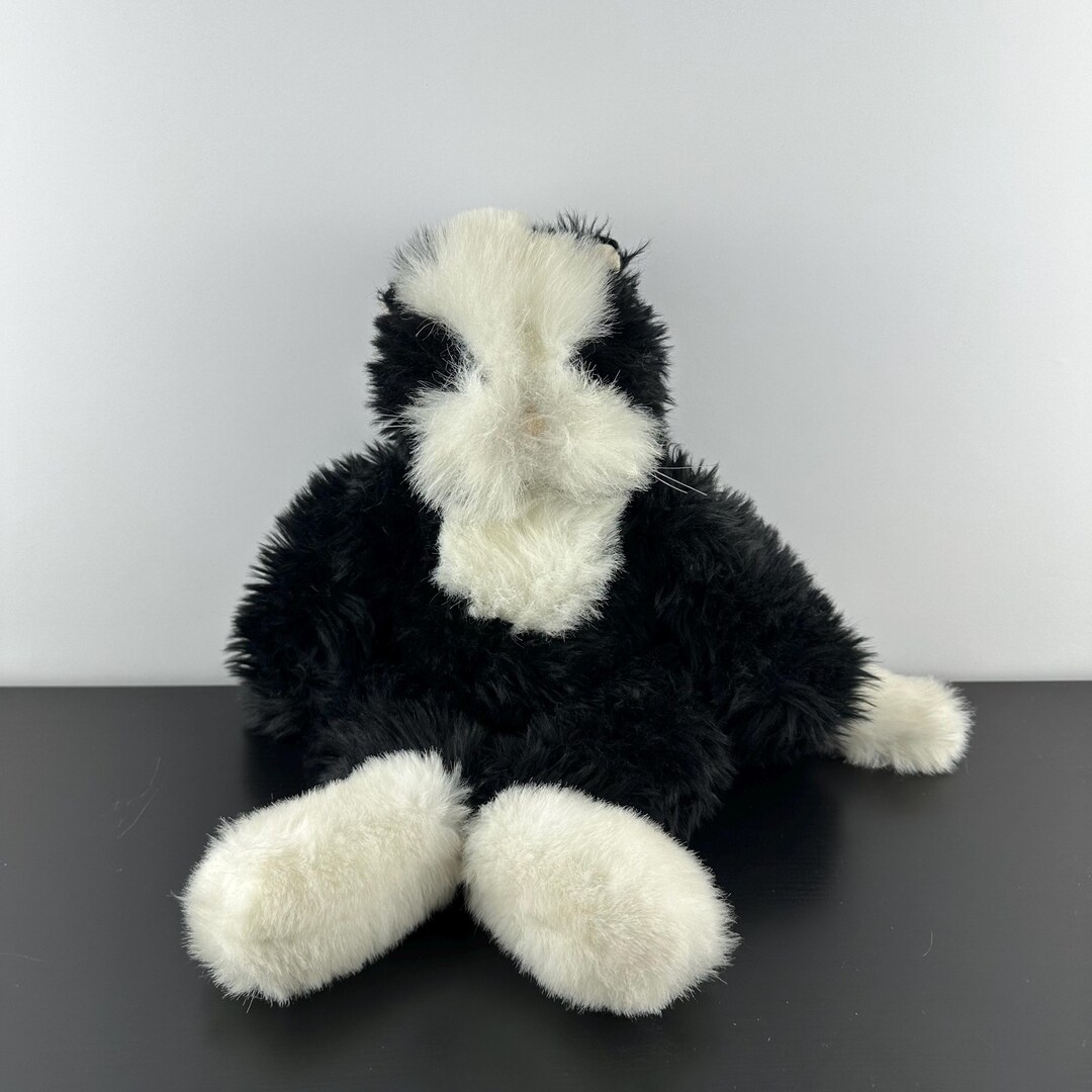 Vintage 1999 Ganz Heritage Collection Samson Black White Cat Stuffed ...