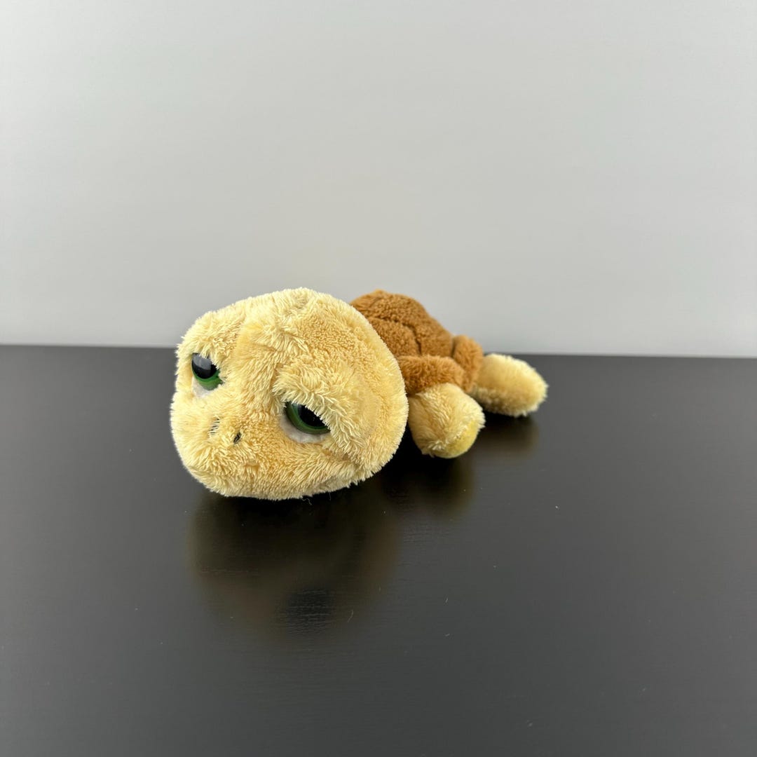 Russ Lil Peepers Shelly Turtle Plush Stuffed Animal 6” Small Vintage ...