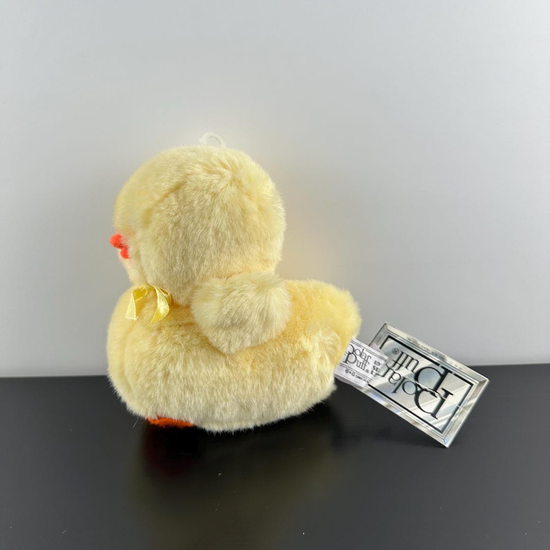 Vintage 1985 Polar Puff Special Effects Yellow Chick Duck 7221 Plush ...
