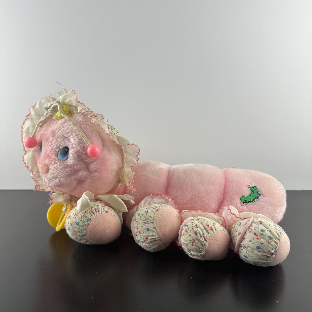 Vintage 1984 Commonwealth Lots-a-lots-a-leggggggs Pink Caterpillar ...