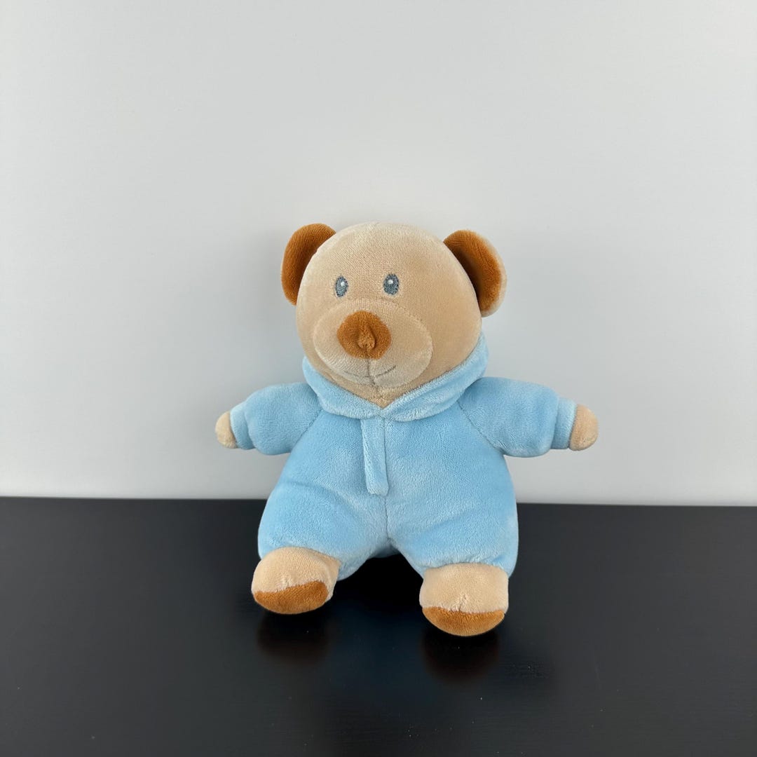 TY Baby PJ Bear Blue 6” Vintage Plush Stuffed Animal Small Version - Etsy