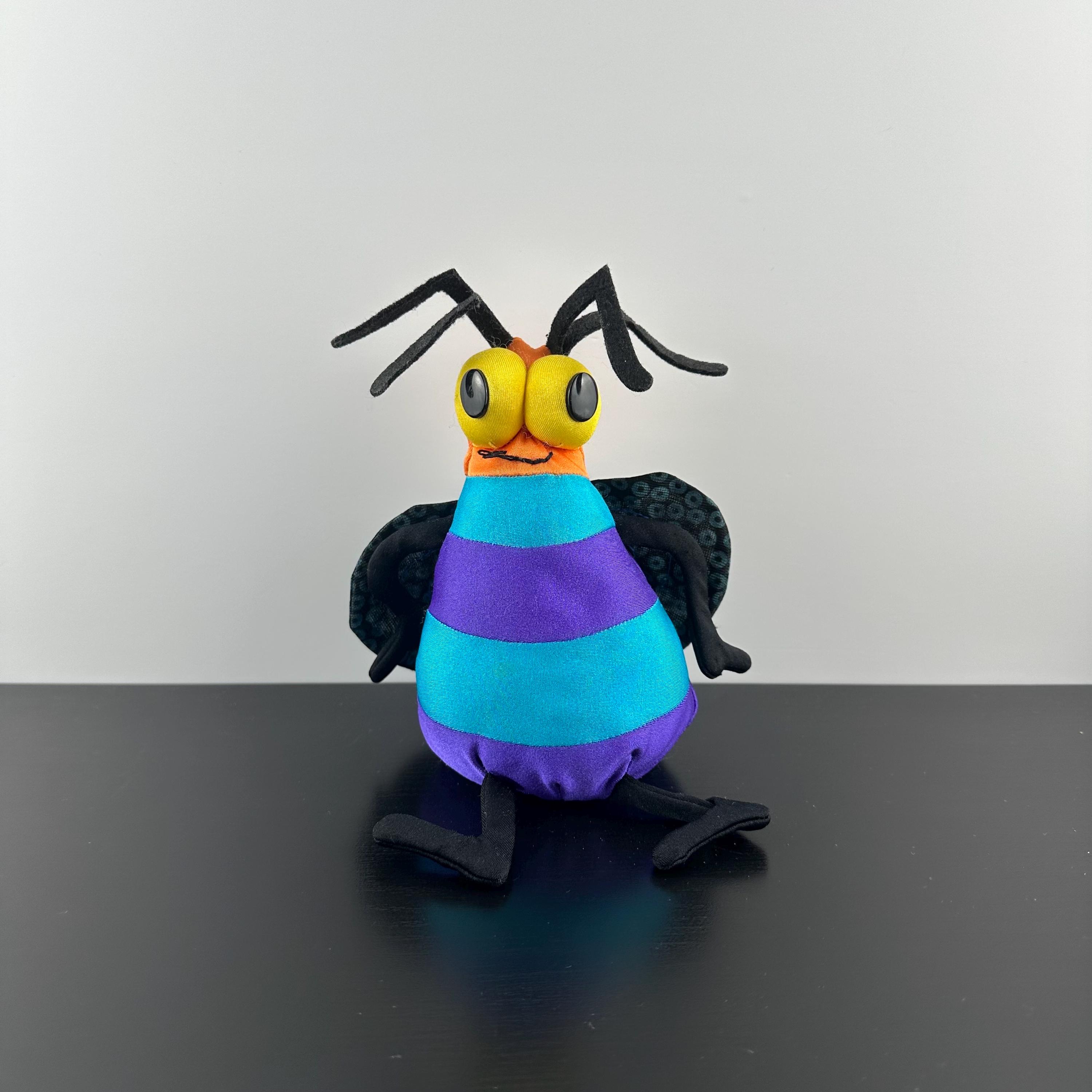 Mary Meyer Bugs Nancy Carlson Bug Stripes Bee Plush Vintage 1998 Bean ...