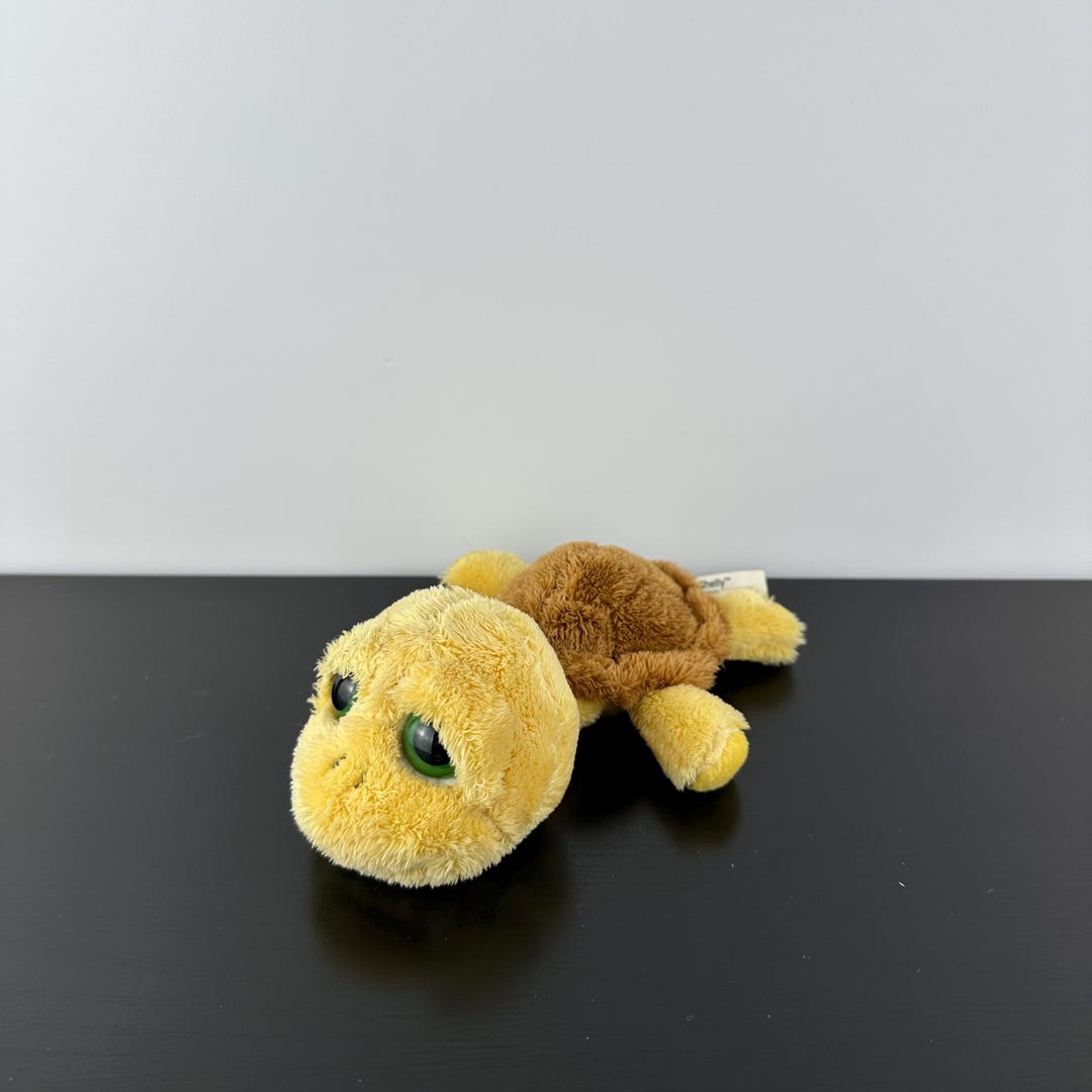 Russ Lil Peepers Shelly Turtle Plush Stuffed Animal 6” Small Vintage ...