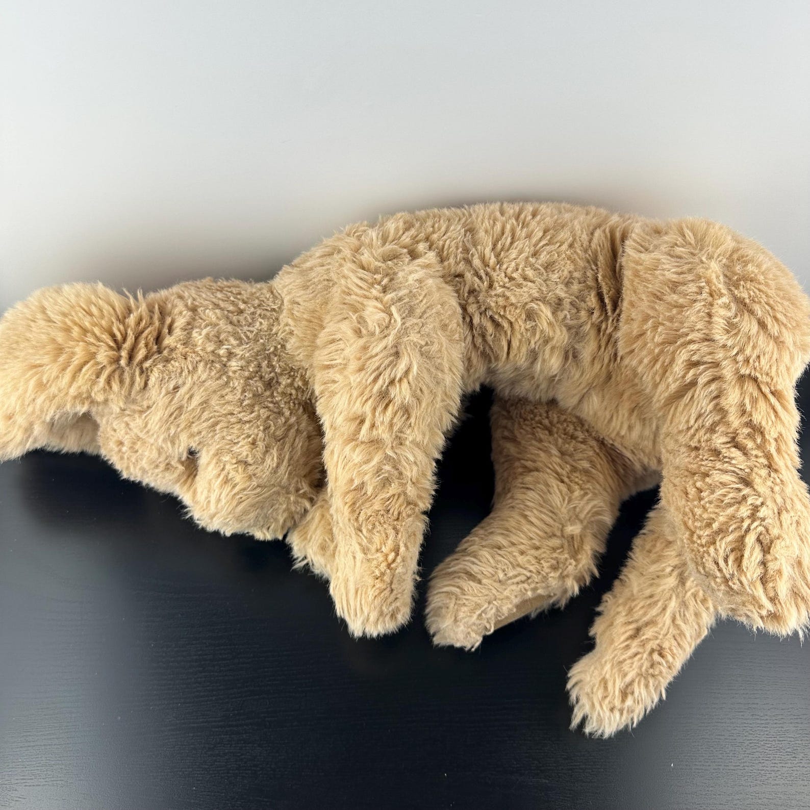 Vintage 1985 Gund Muttsy Plush Puppy Dog Tan Stuffed Animal Lovey HTF ...