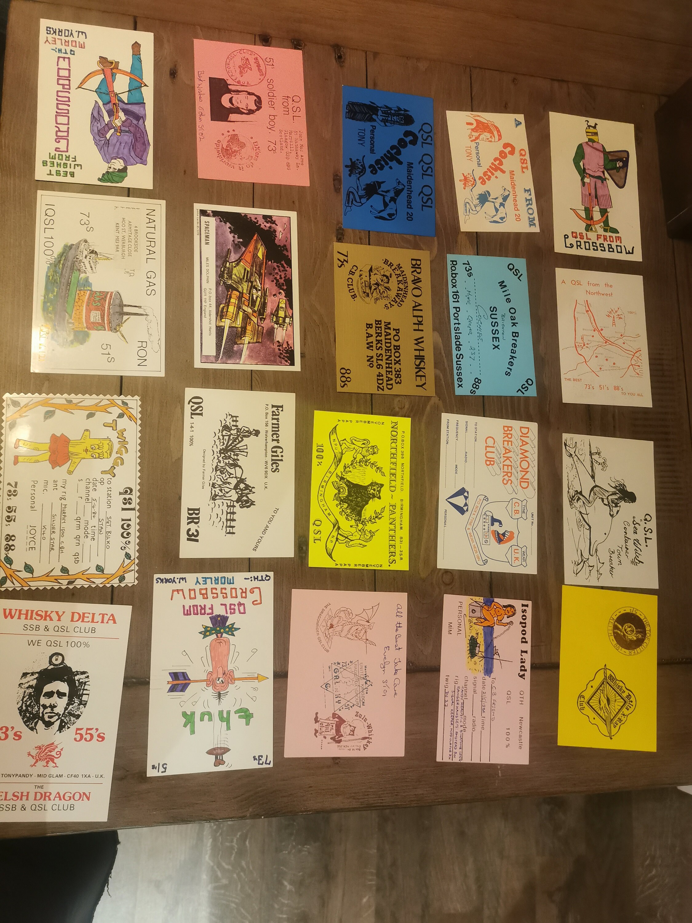 QSL card bundle | Etsy