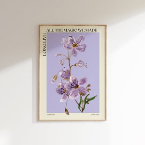 Taylor Swift 'long Live' Poster Digital Download long Live All the ...