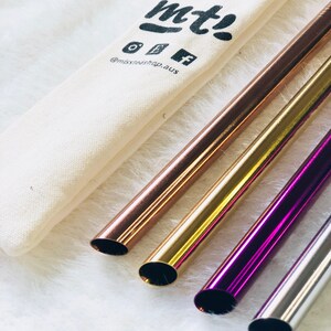 Metal Bubble Tea Straw Kit Single - Etsy