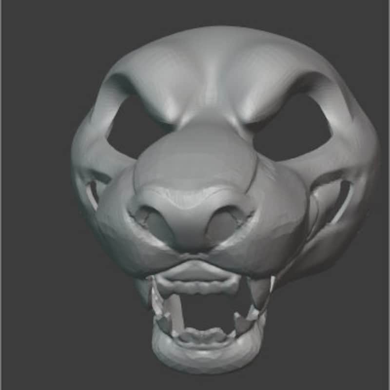 Tiger Fursuit Head Base - Etsy