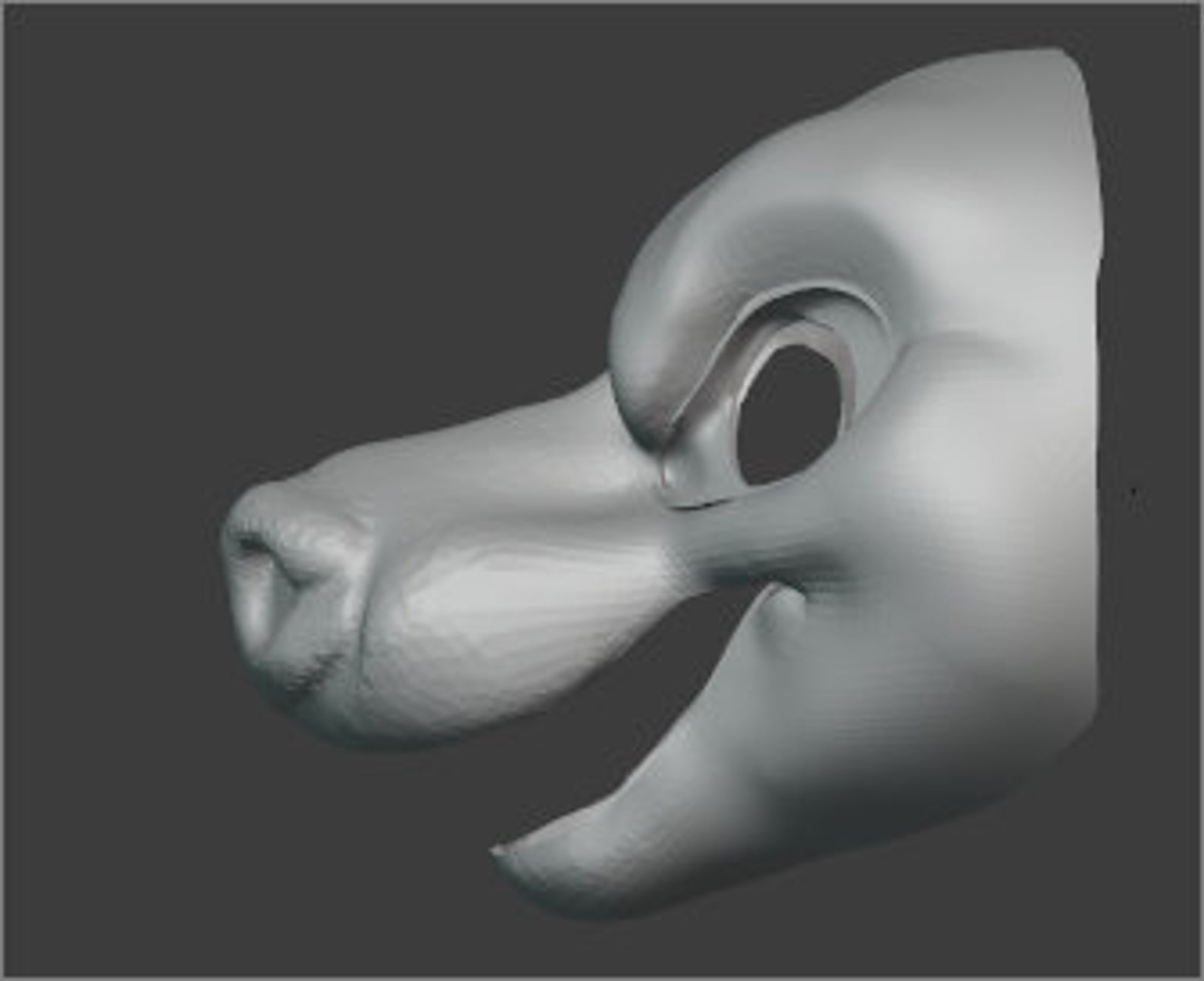 2-pack Angry Hyena Fursuit Base STL - Etsy