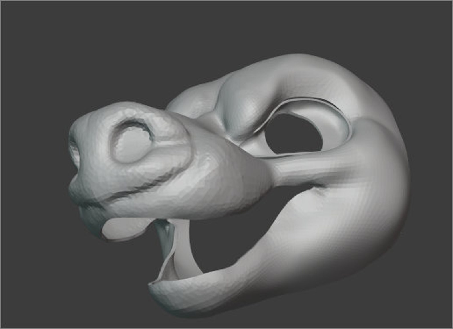 2-pack Angry Hyena Fursuit Base STL - Etsy