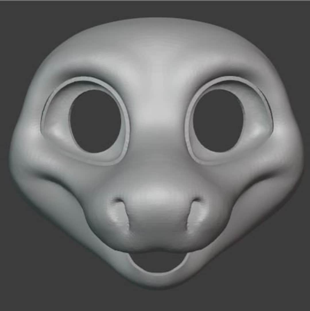 Gecko Fursuit Base STL - Etsy