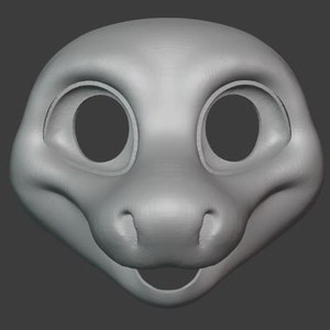 Gecko Fursuit Base STL - Etsy