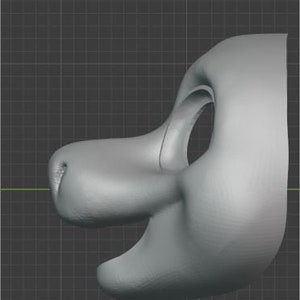 Gecko Fursuit Base STL - Etsy