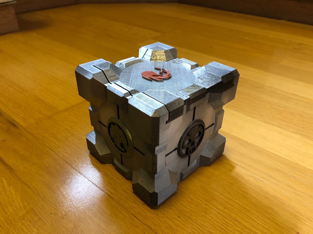 Companion Cube Magic the Gathering Deck Box - Etsy