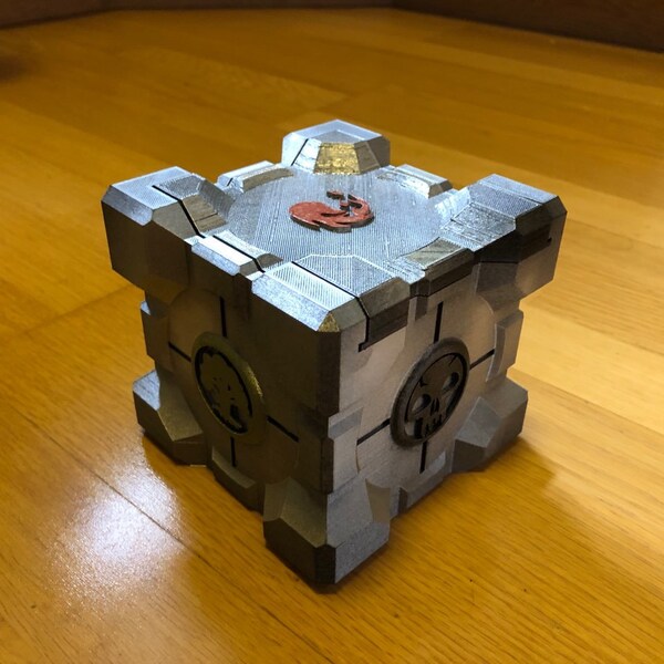 Companion Cube - Etsy