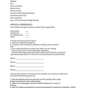 DIY EMERGENCY PLANS, Emergency Binder, Pdf , Canva Template ...