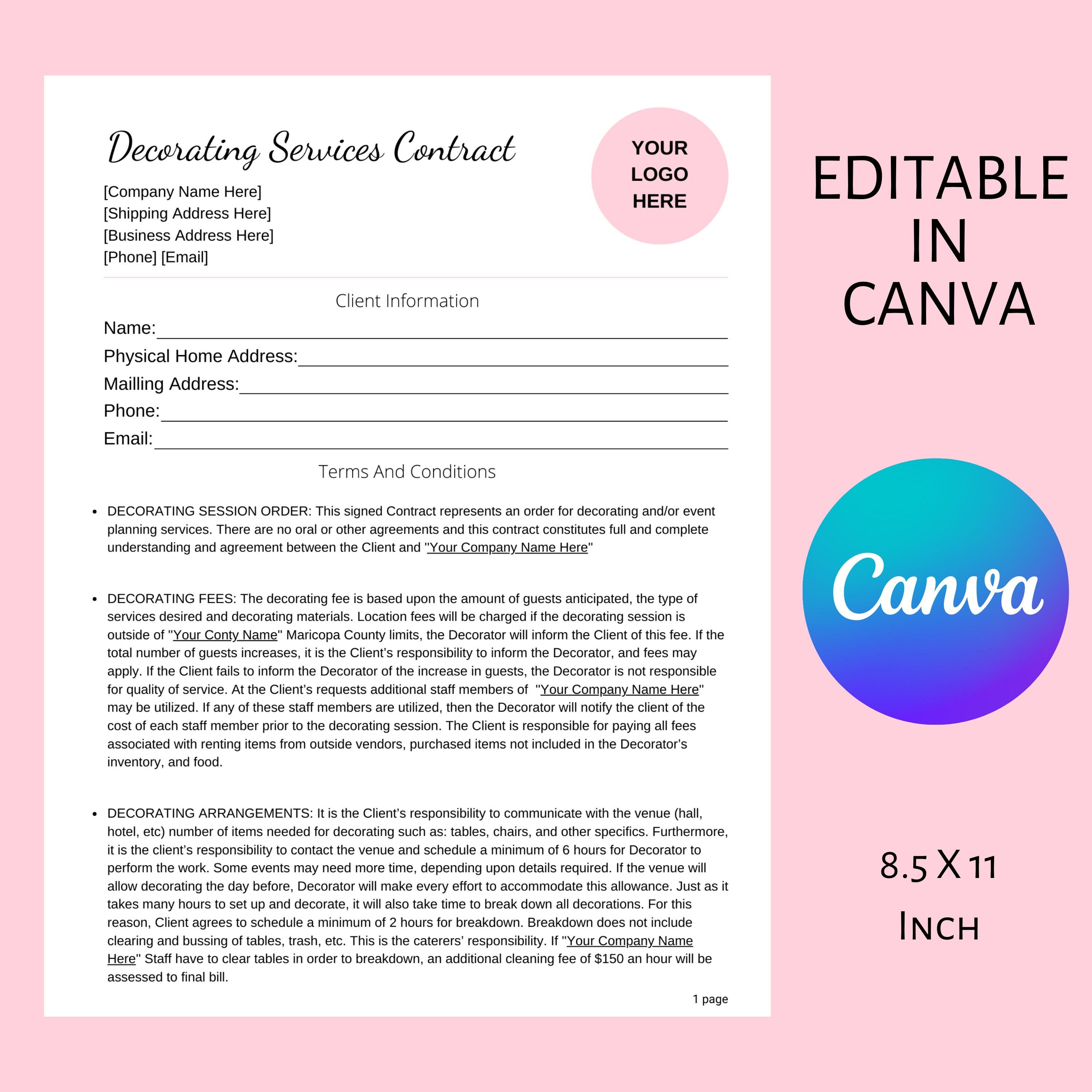 Comprehensive Event Decorator Contract Template Guide – Decor Comprehensive Event Decorator Contract Template Guide – Decor
