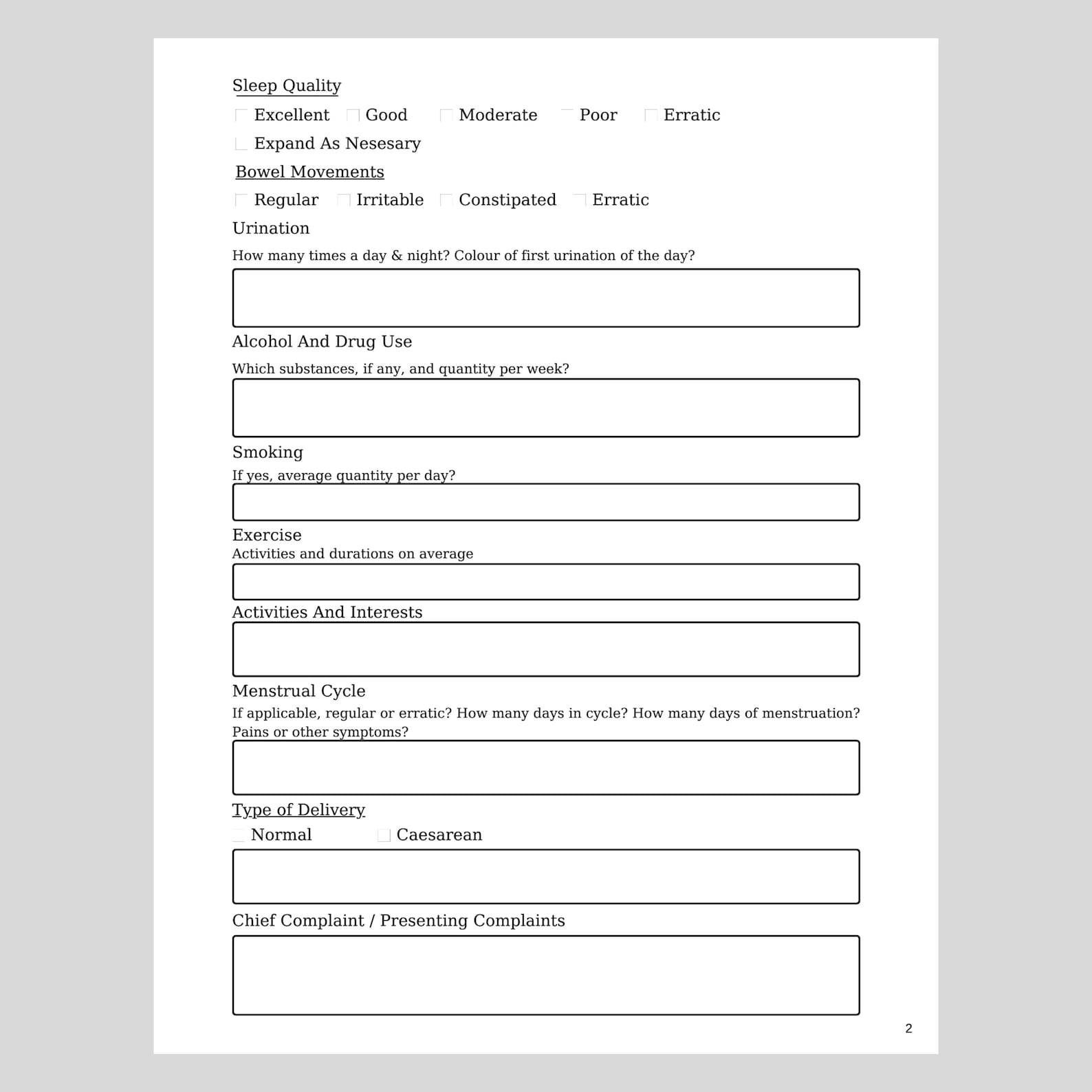Yoga Consultation Form Canva Template: Instructor Intake Sheet ...