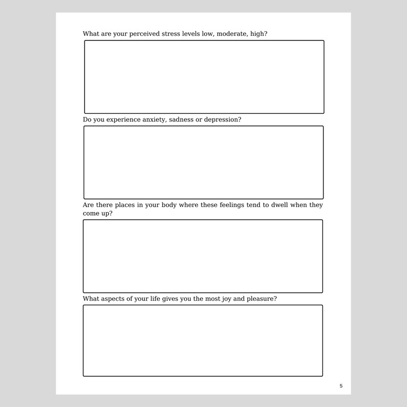 Yoga Consultation Form Canva Template: Instructor Intake Sheet ...