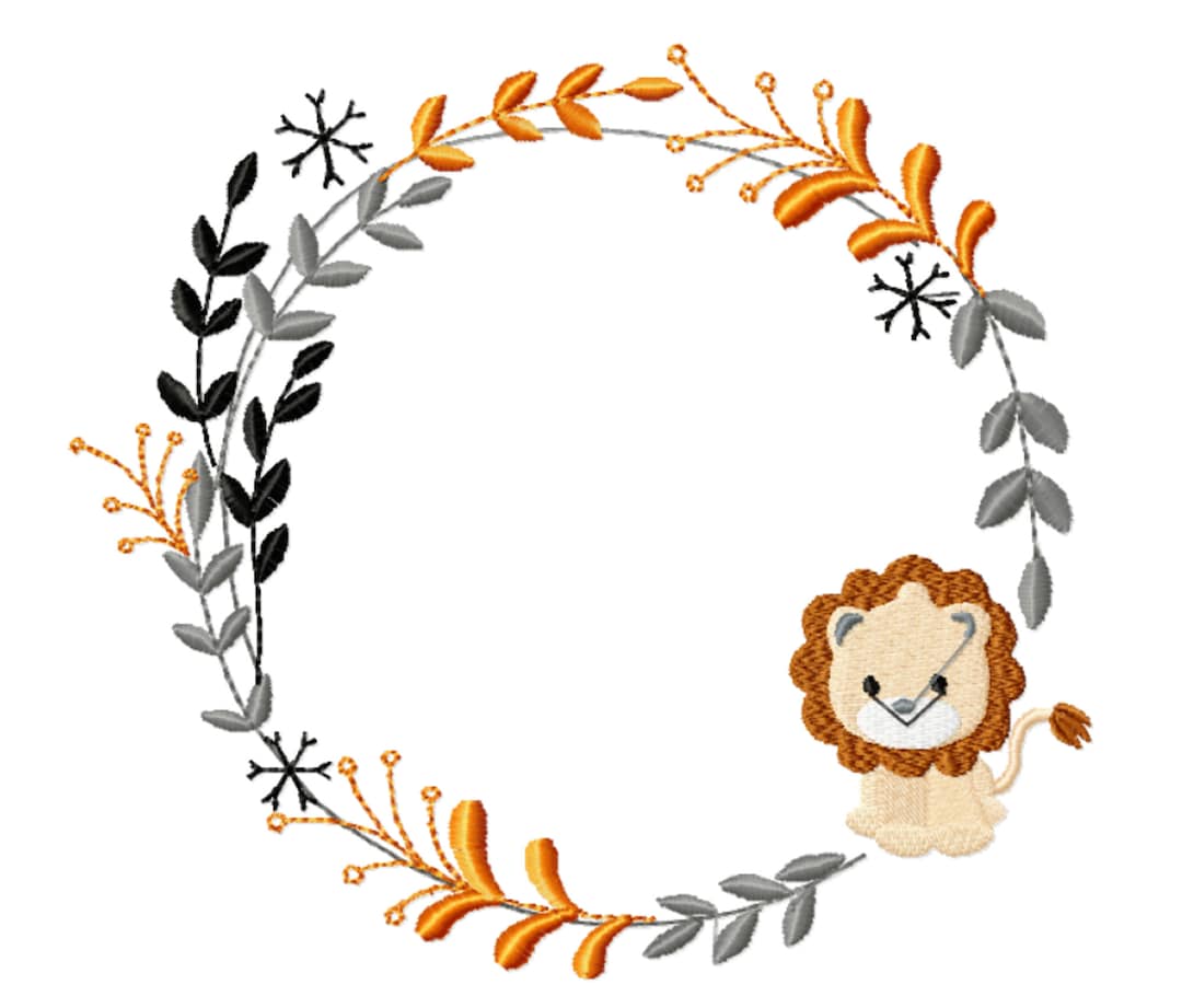 Safari Embroidery Design/animal Embroidery/machine Embroidery Design ...