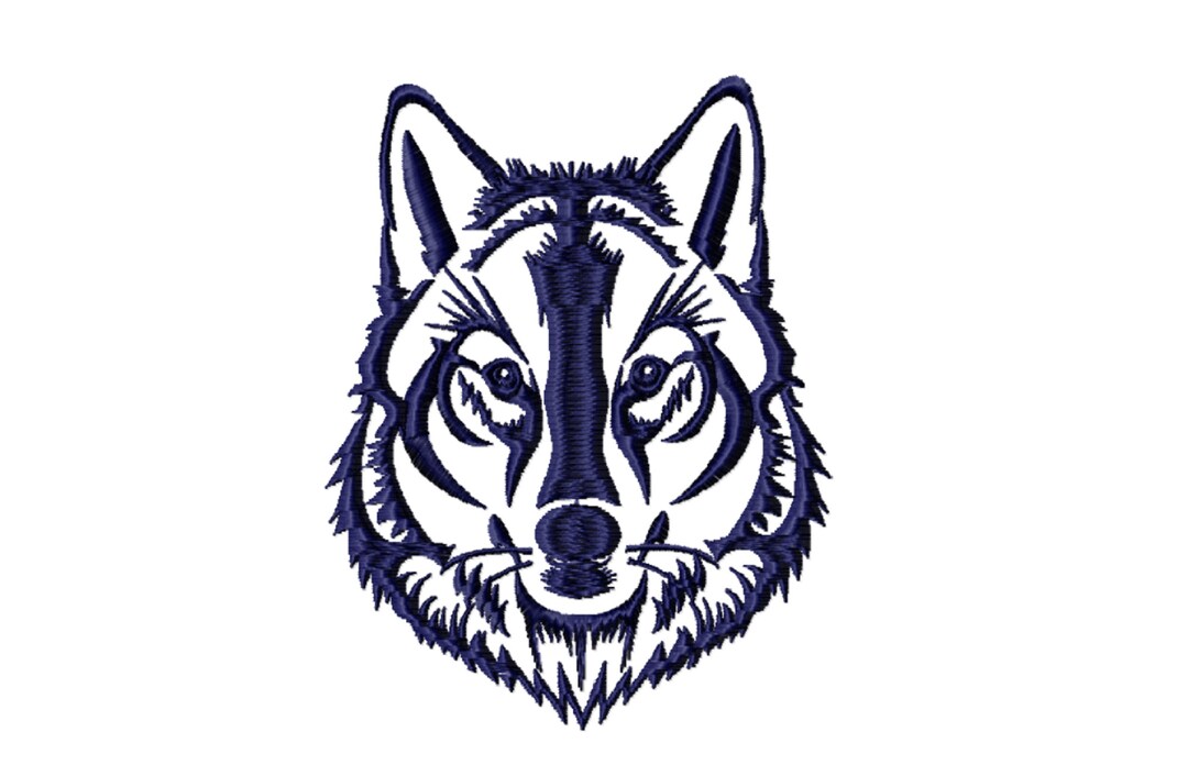 Wolf Embroidery/ Wolf Head Embroidery Design/ Wolf Machine Embroidery ...