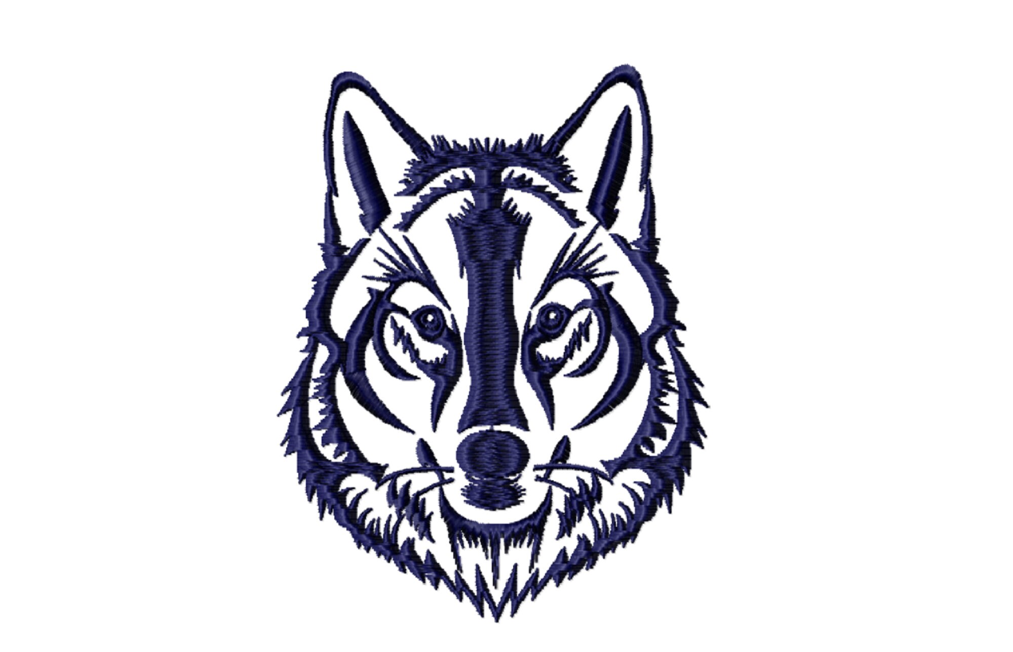 Wolf Embroidery/ Wolf Head Embroidery Design/ Wolf Machine Embroidery ...