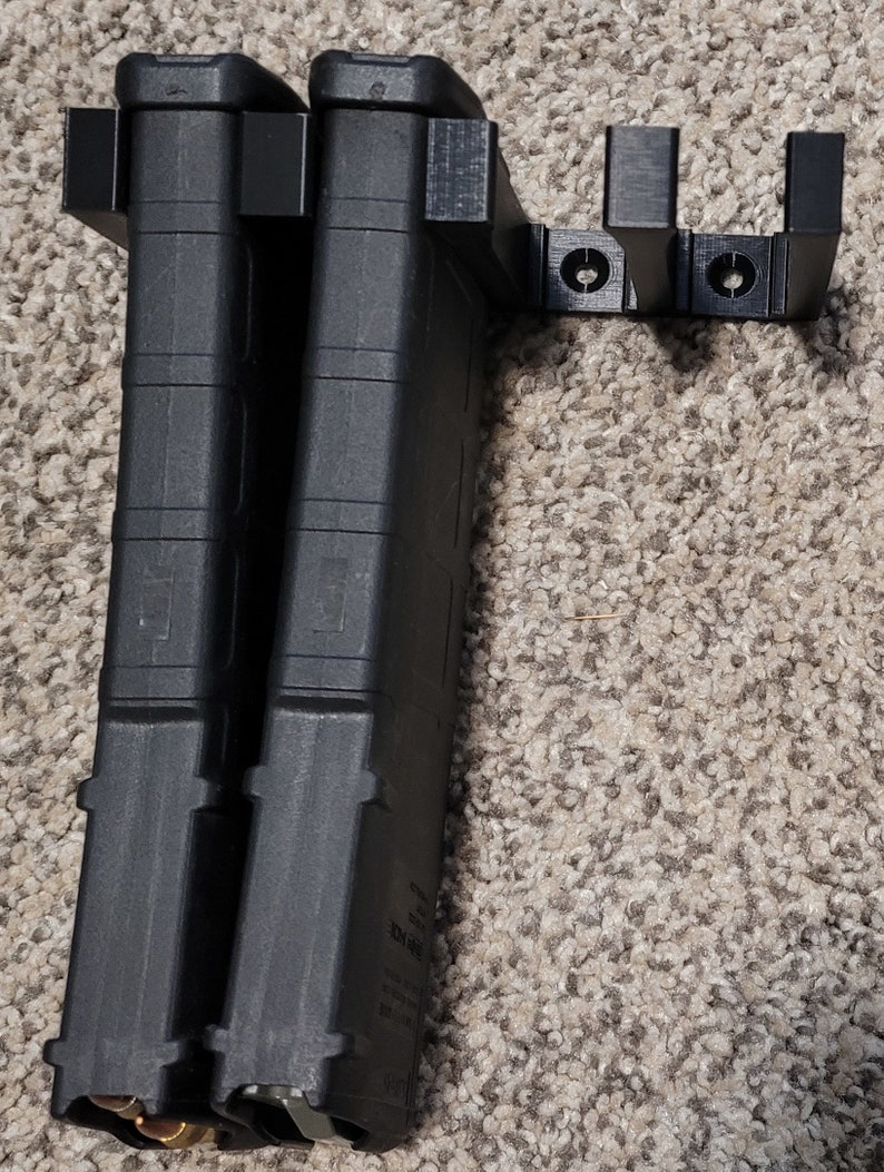 AR-15 Magazine Holder/rack for AR Style Magazines. Wall Mount or Safe ...