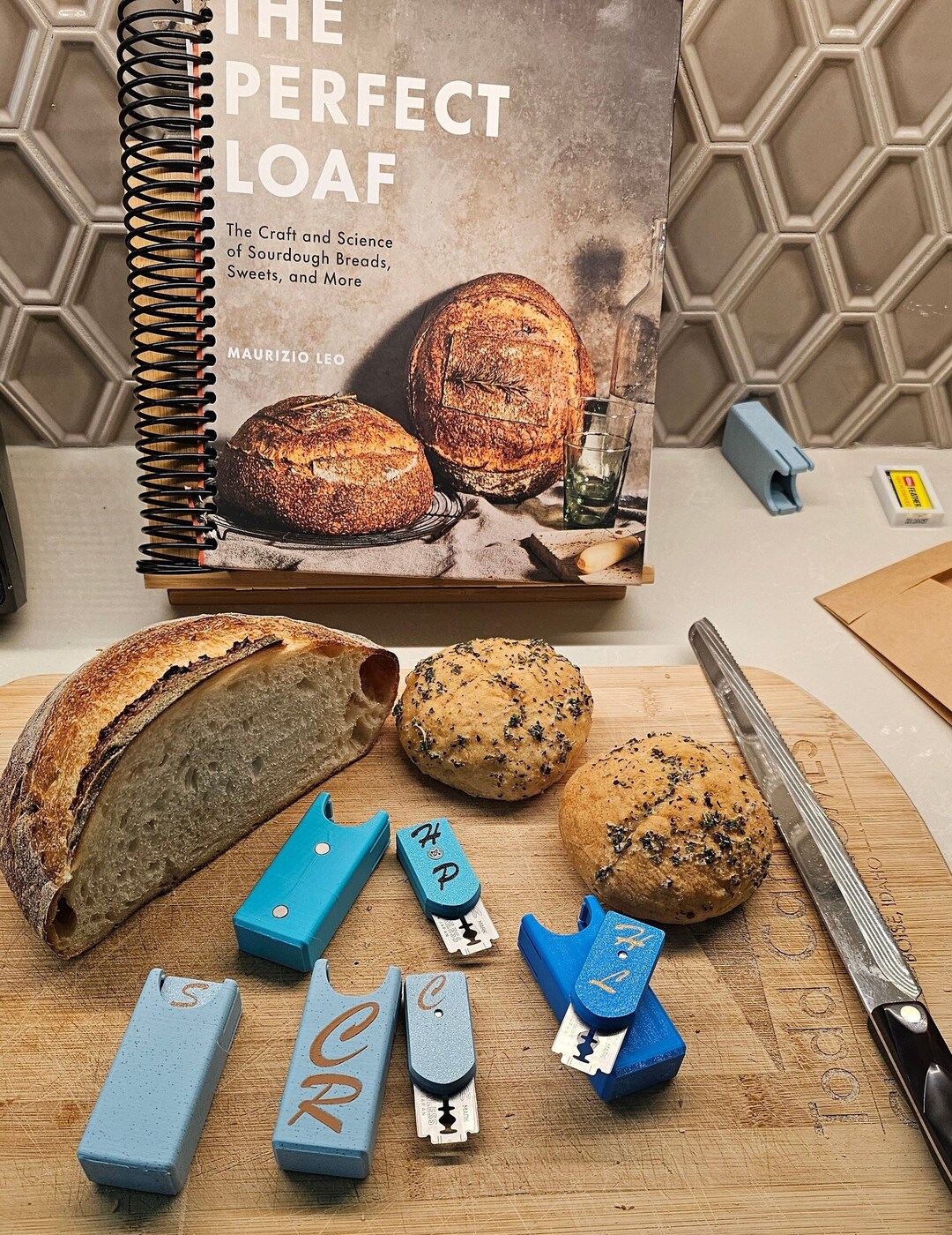 Sourdough Bread Lame With Case and Sharp Razor Blade-popular for ...