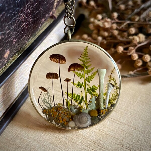 Terrarium Necklace - Etsy