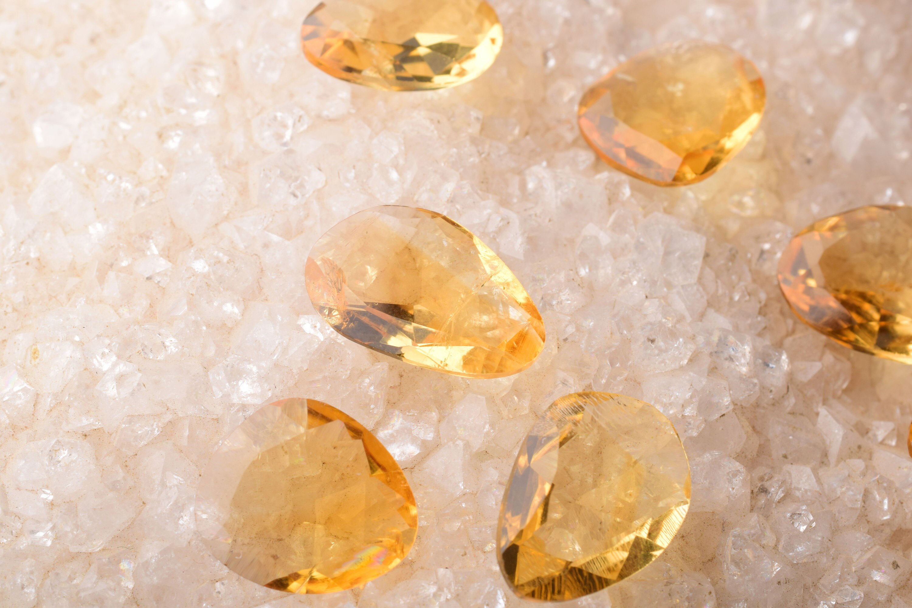 Natural Citrine Unusual Citrine Fancy Faceted Citrine Cut - Etsy