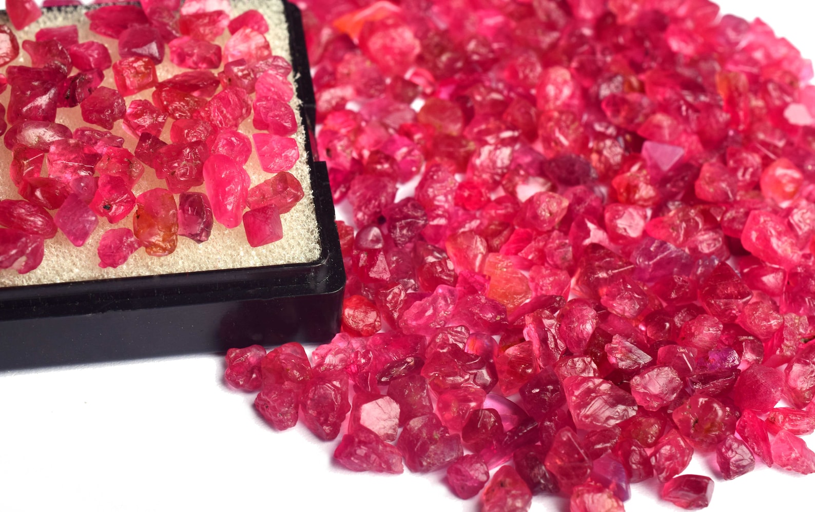 Natural Raw Red Spinel, Wholesale Raw Gemstone, Uncut Shape for ...