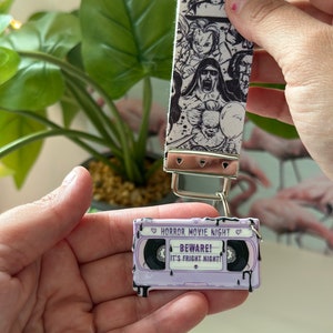 Horror Movie-key Chain-halloween Accessories-retro Halloween -scary ...