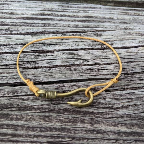 Fish Hook Bracelet - Etsy