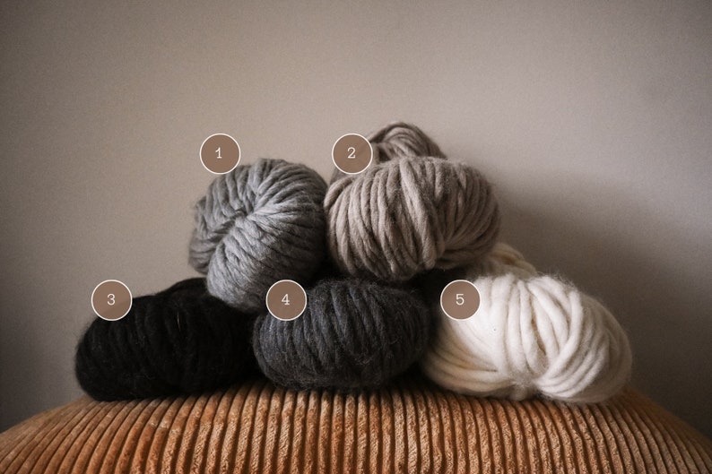 100% Natural Wool Double Rib Toque - Etsy