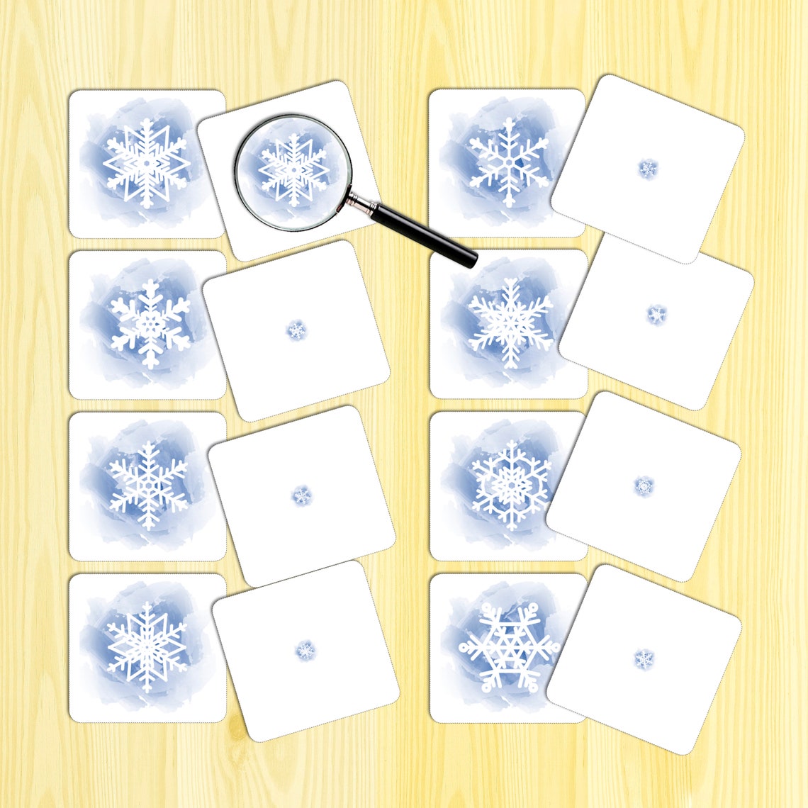 Matching Snowflakes - Etsy